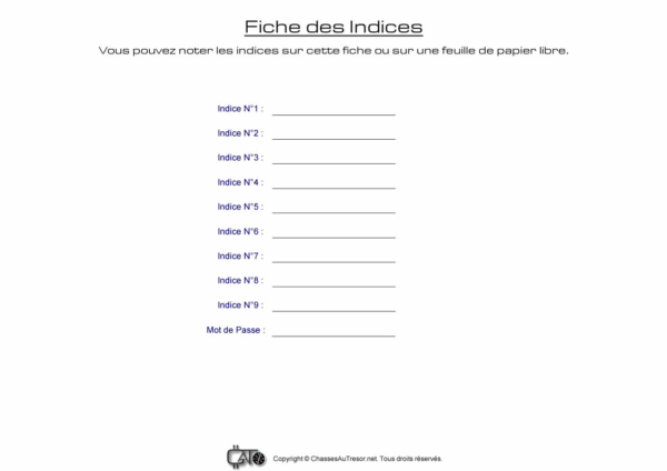 Petite Chasse au Trésor Gratuite - ChassesAuTresor.net